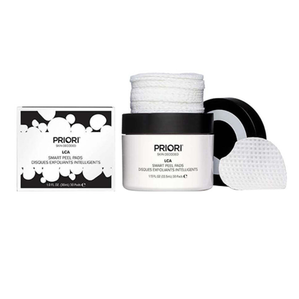Priori LCA Smart Peel Pads - AHA Resurfacing – eSkinStore