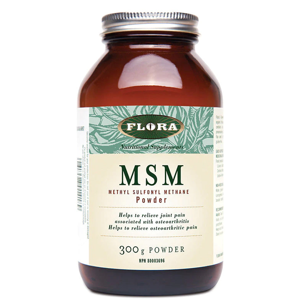 Flora MSM Powder - MSM Powder for Osteoarthritic Pain | Relieve Pain ...