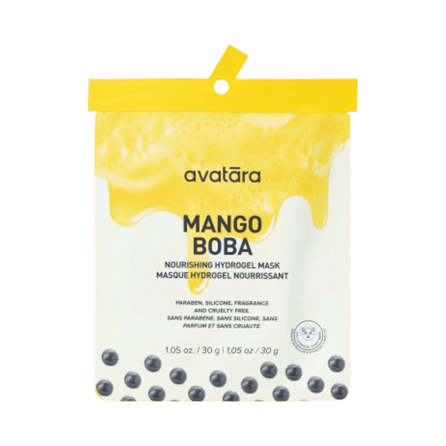 Avatara Hydrogel Face Mask - Mango Nourishment | Superfruit Care ...